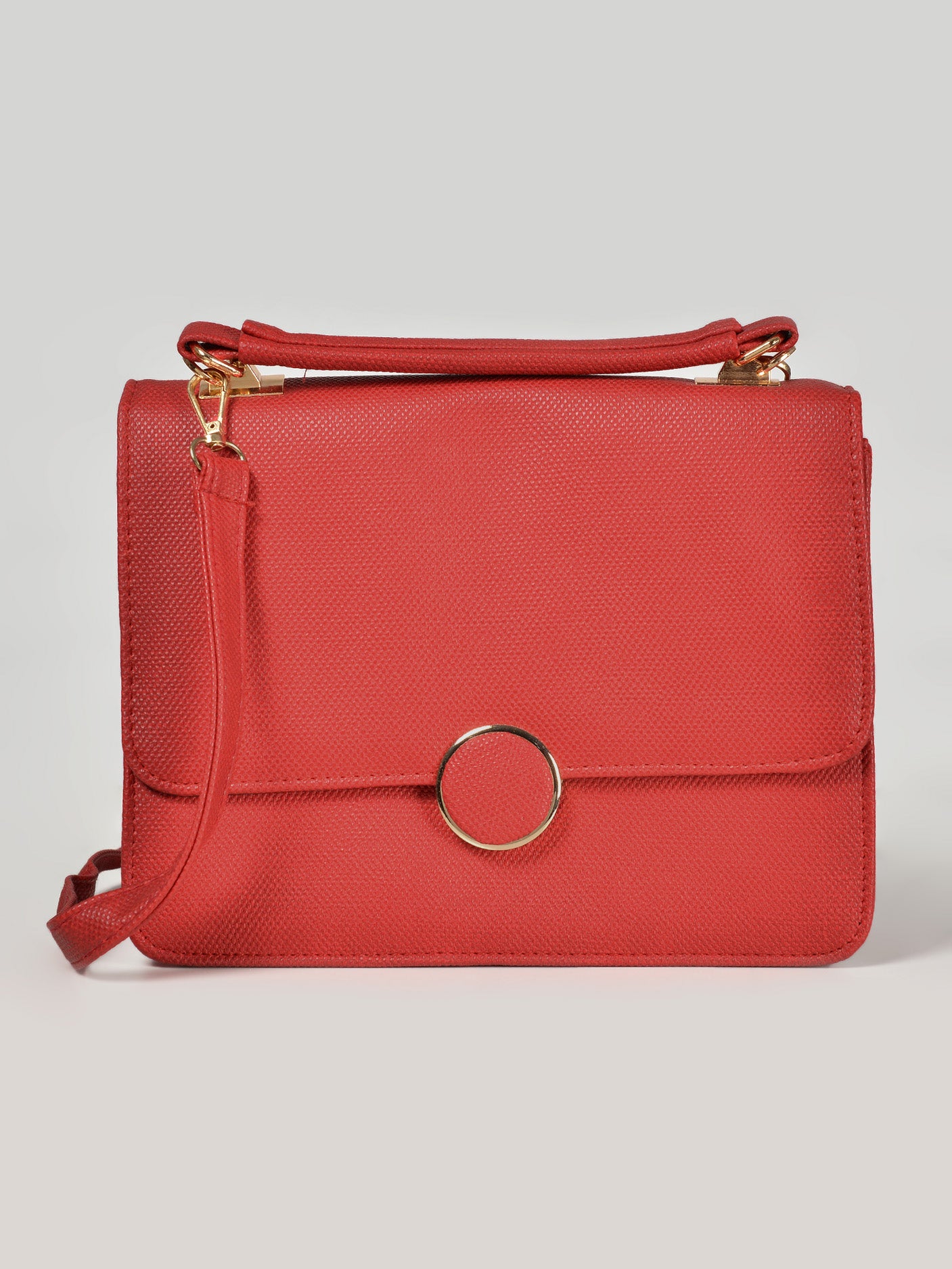 Textured Square Handbag – Limelightpk