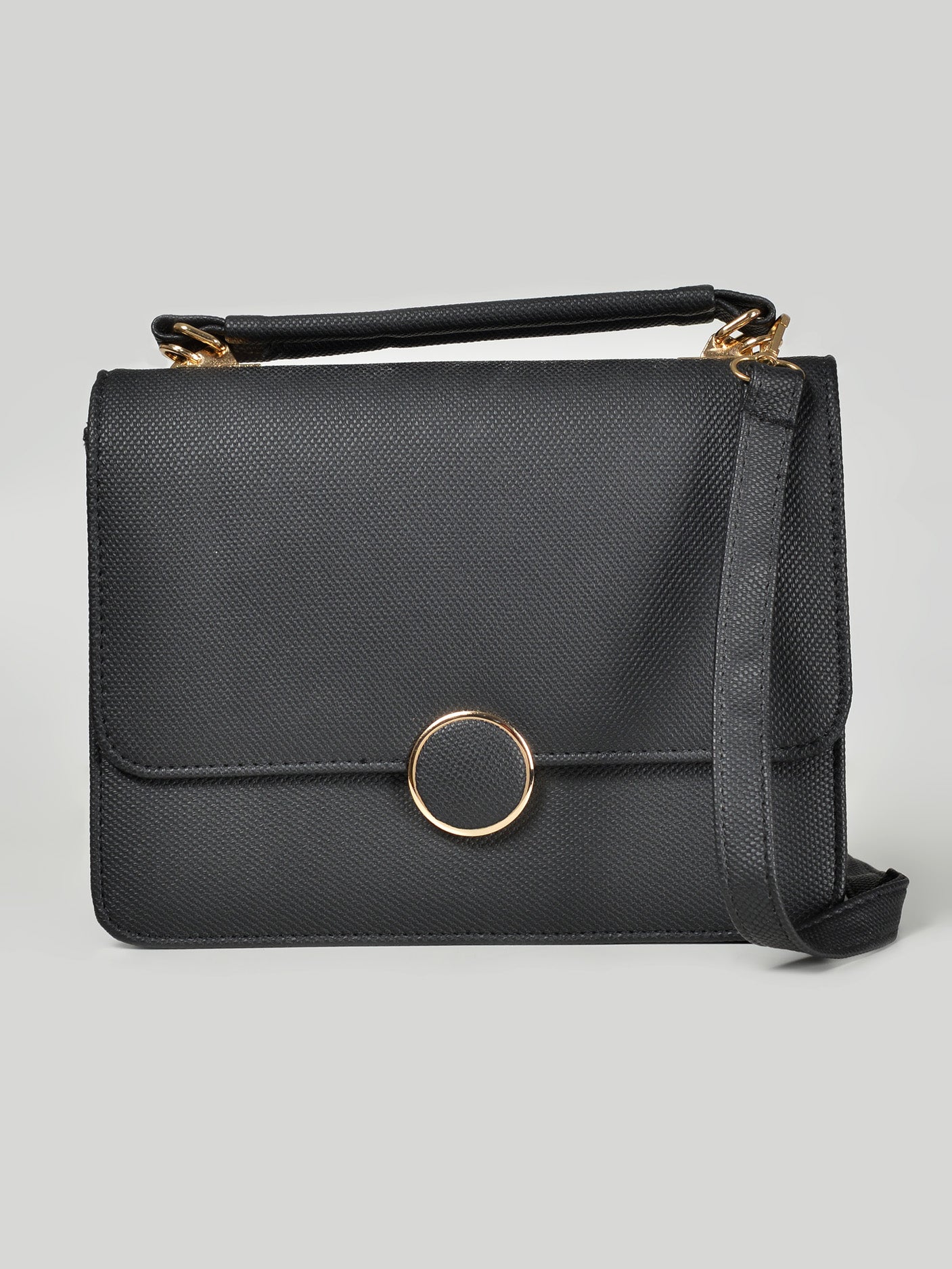 Textured Square Handbag – Limelightpk