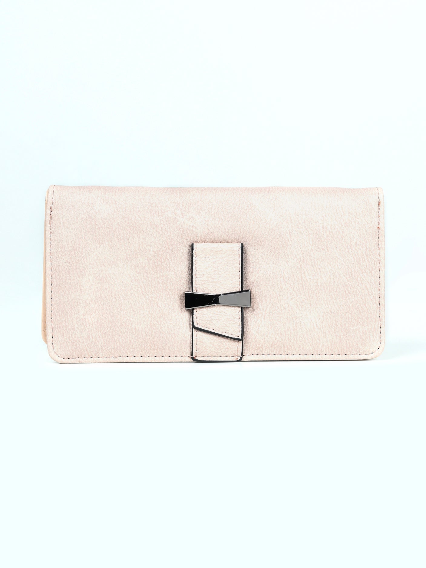 Textured Bow Wallet – Limelightpk