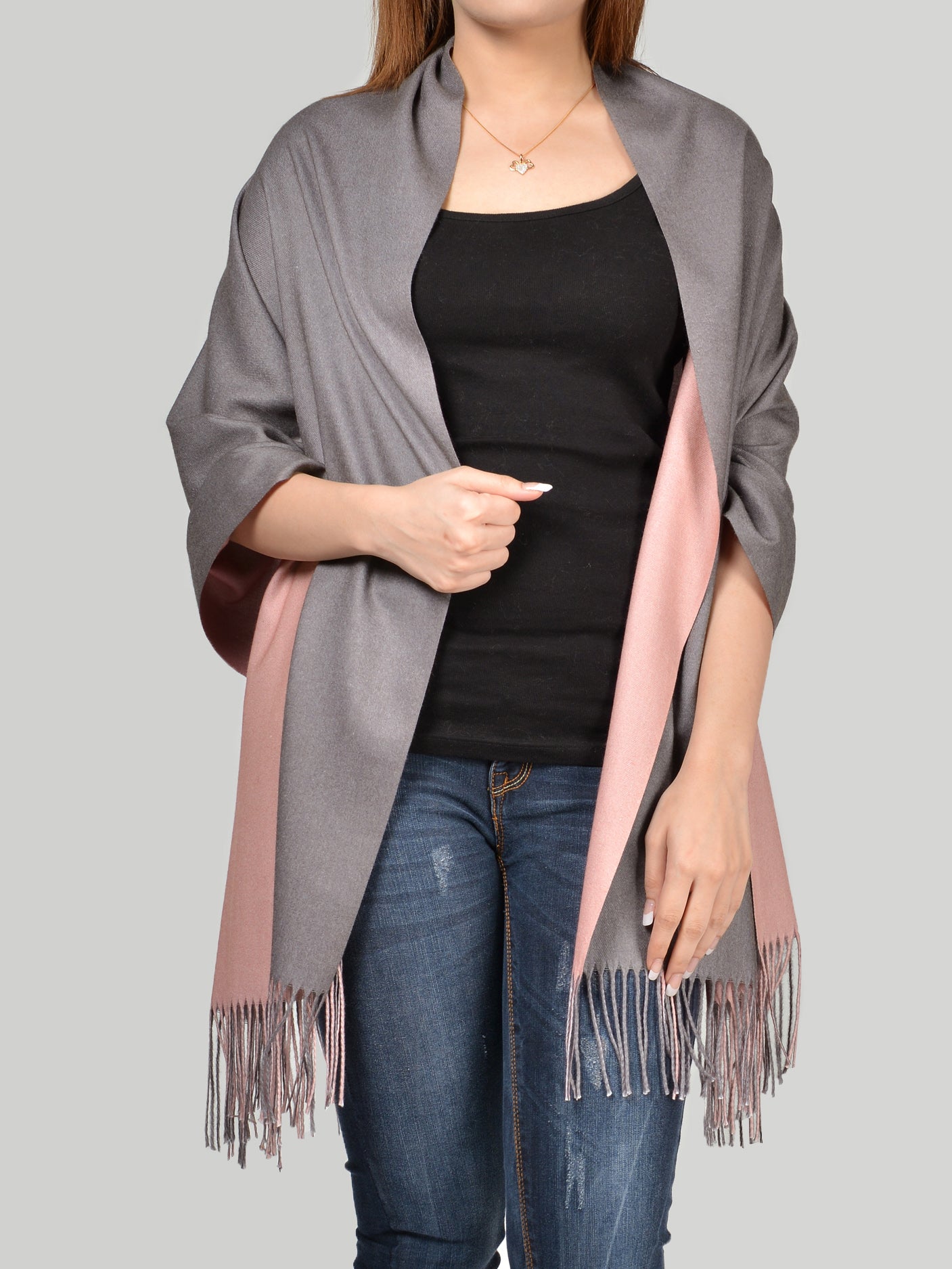 Two-Toned Shawl – Limelightpk