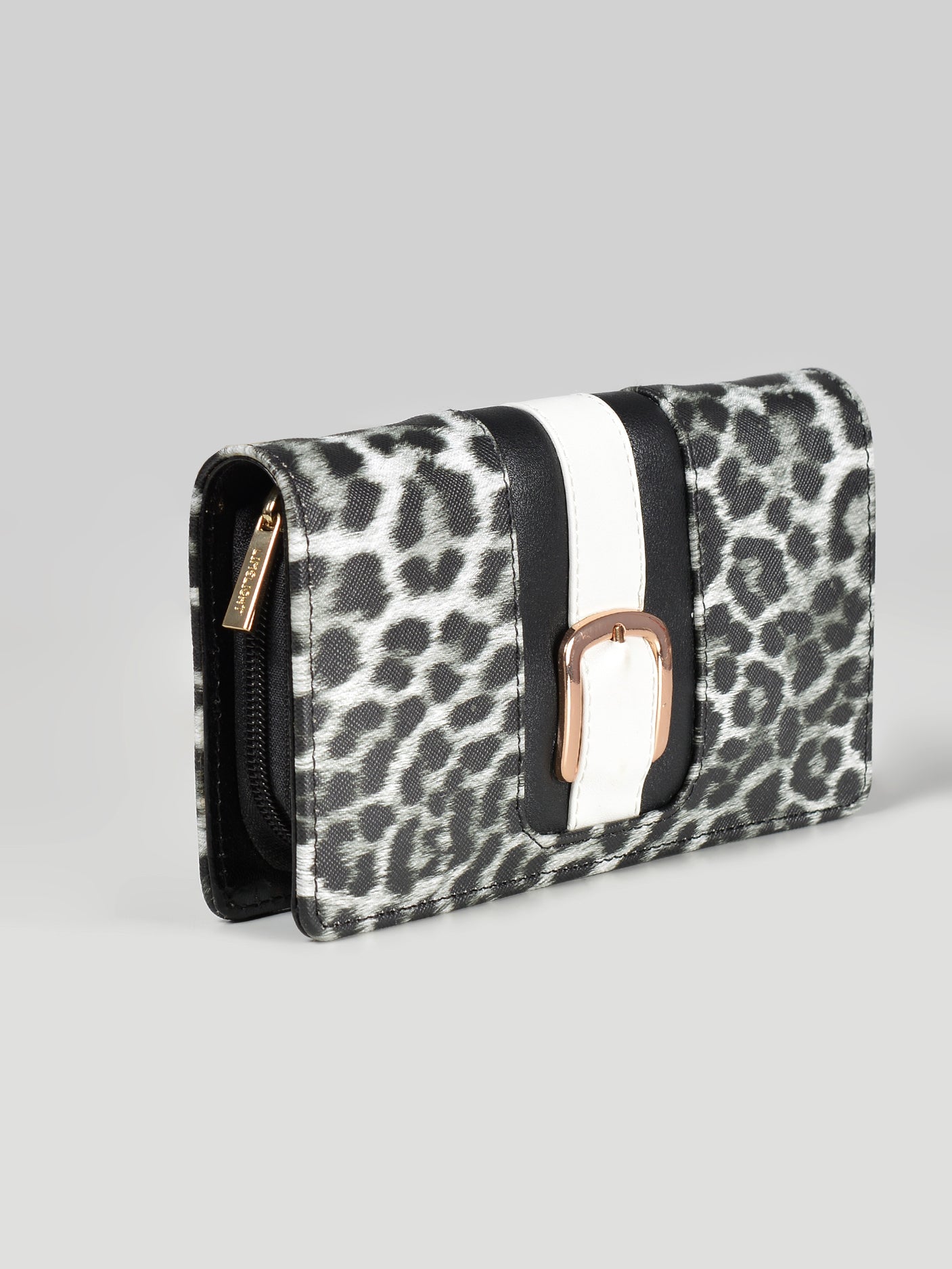 Zip Around Cheetah Wallet – Limelightpk