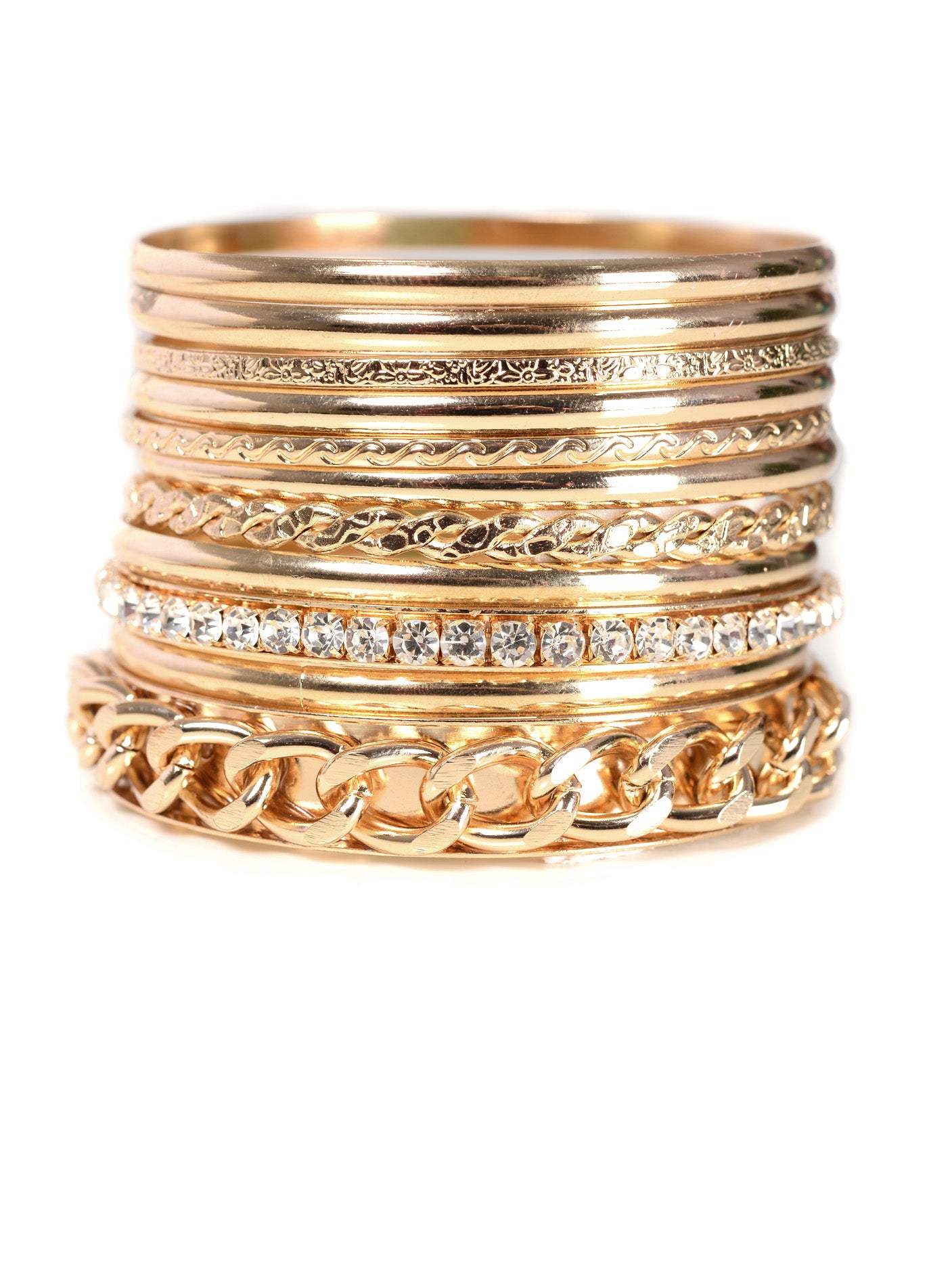 Gold Multi Pack Bangles – Limelightpk