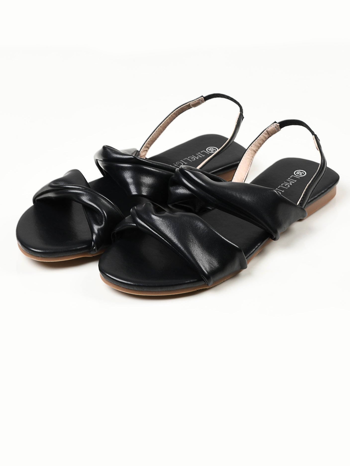 Plain Sandals - Black – Limelightpk
