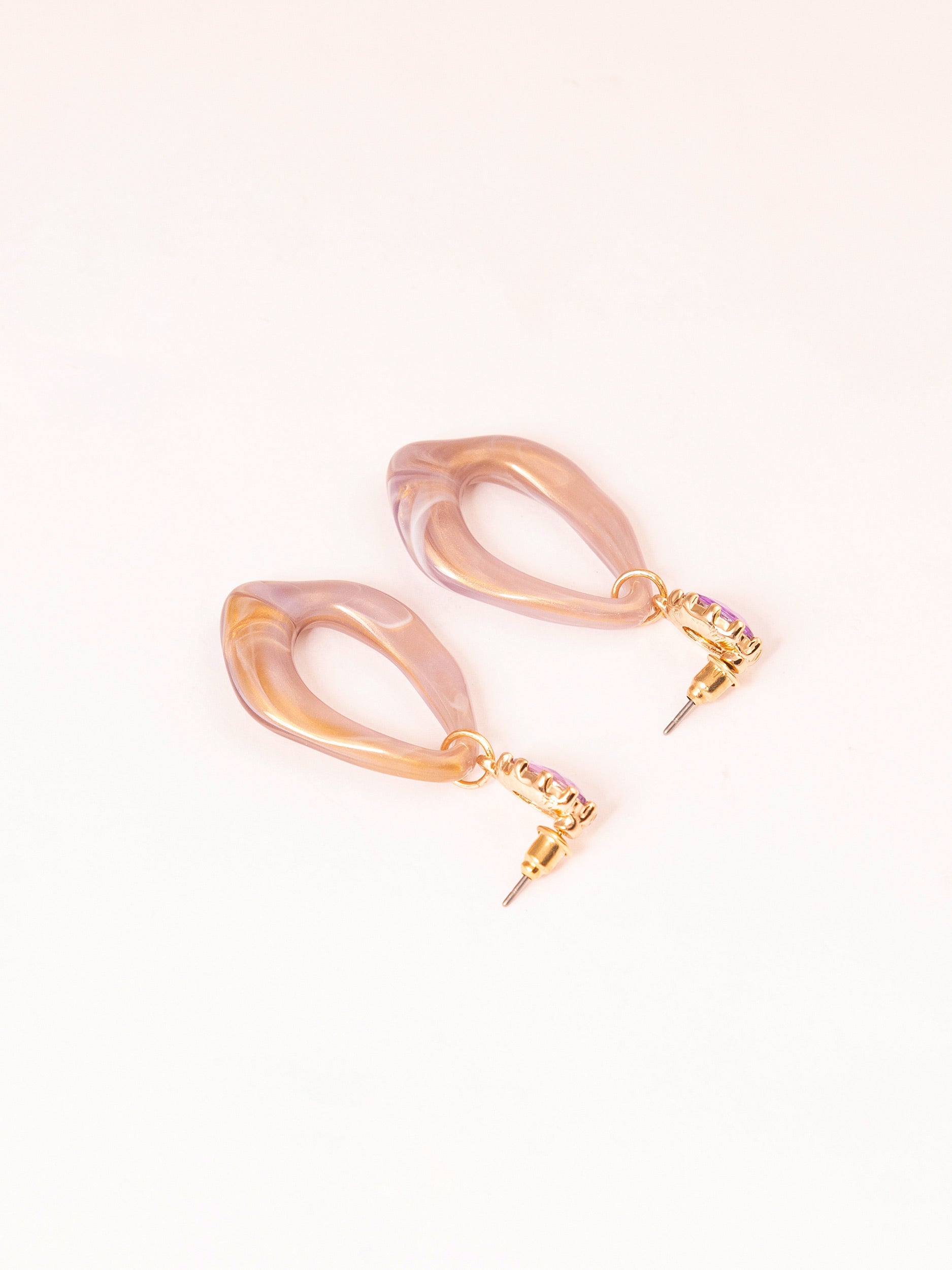 Purple Drop Earrings – Limelightpk