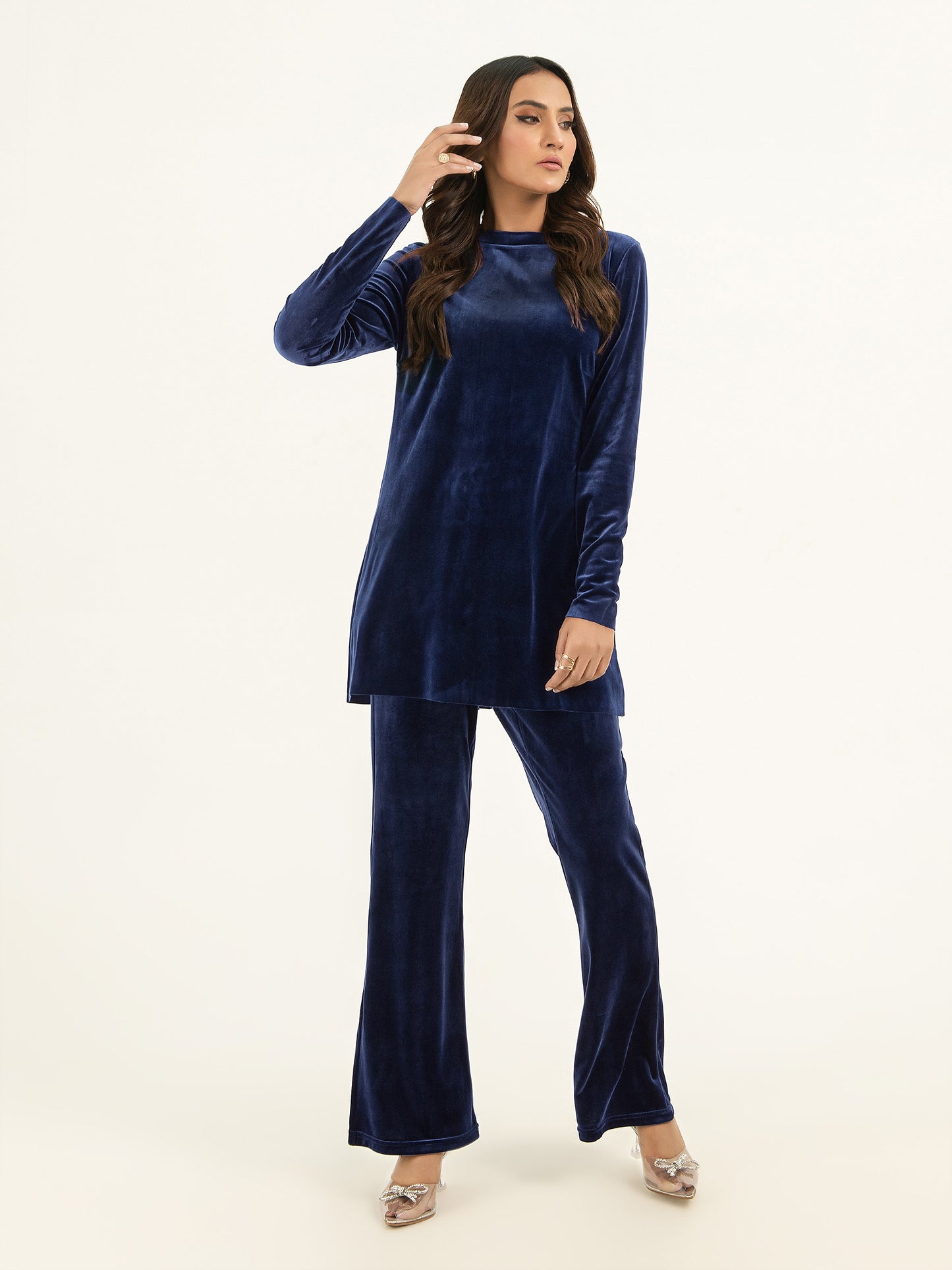 Velvet Co-Ord Set – Limelightpk