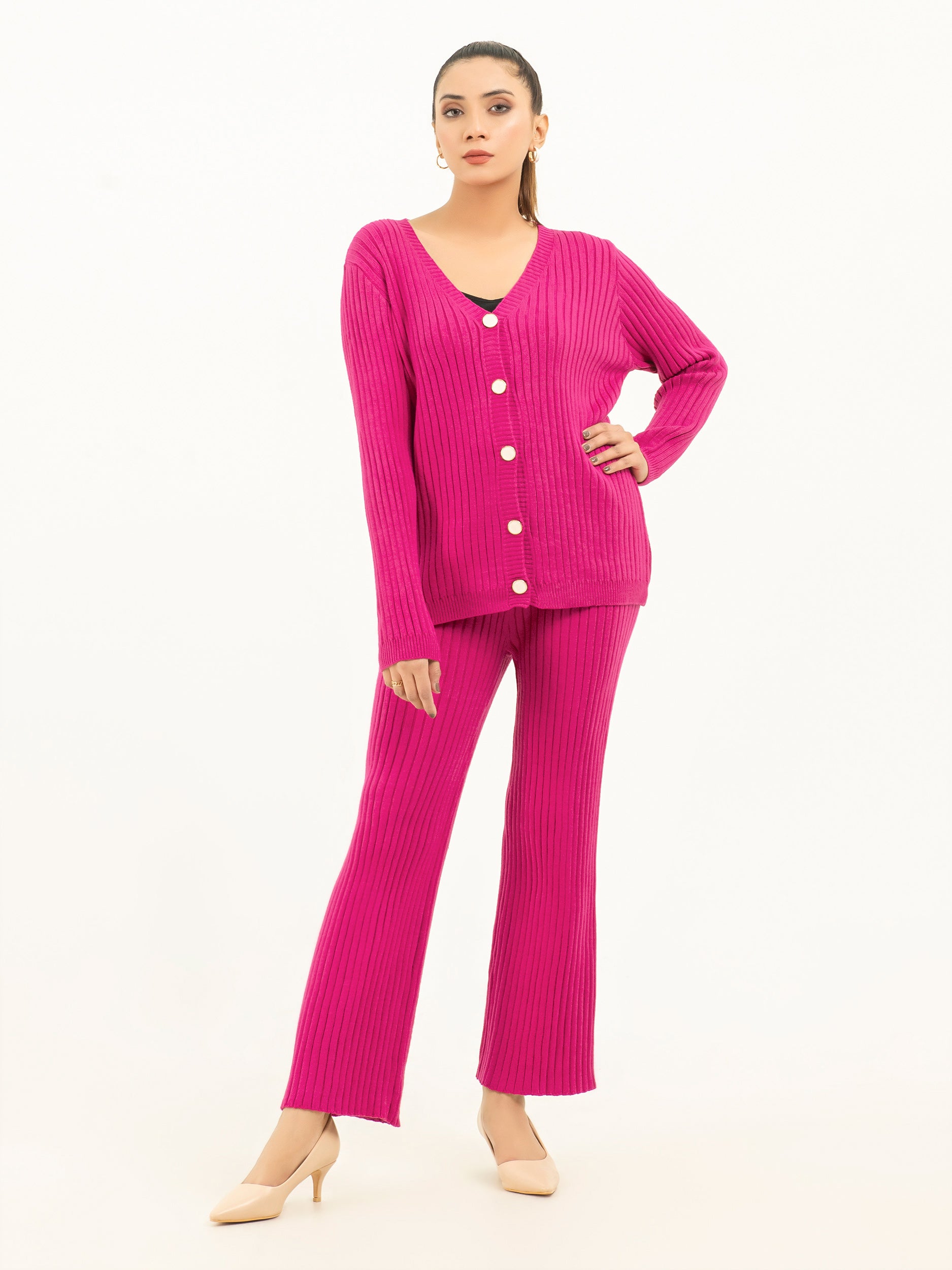 Woolen Co-Ord Set – Limelightpk