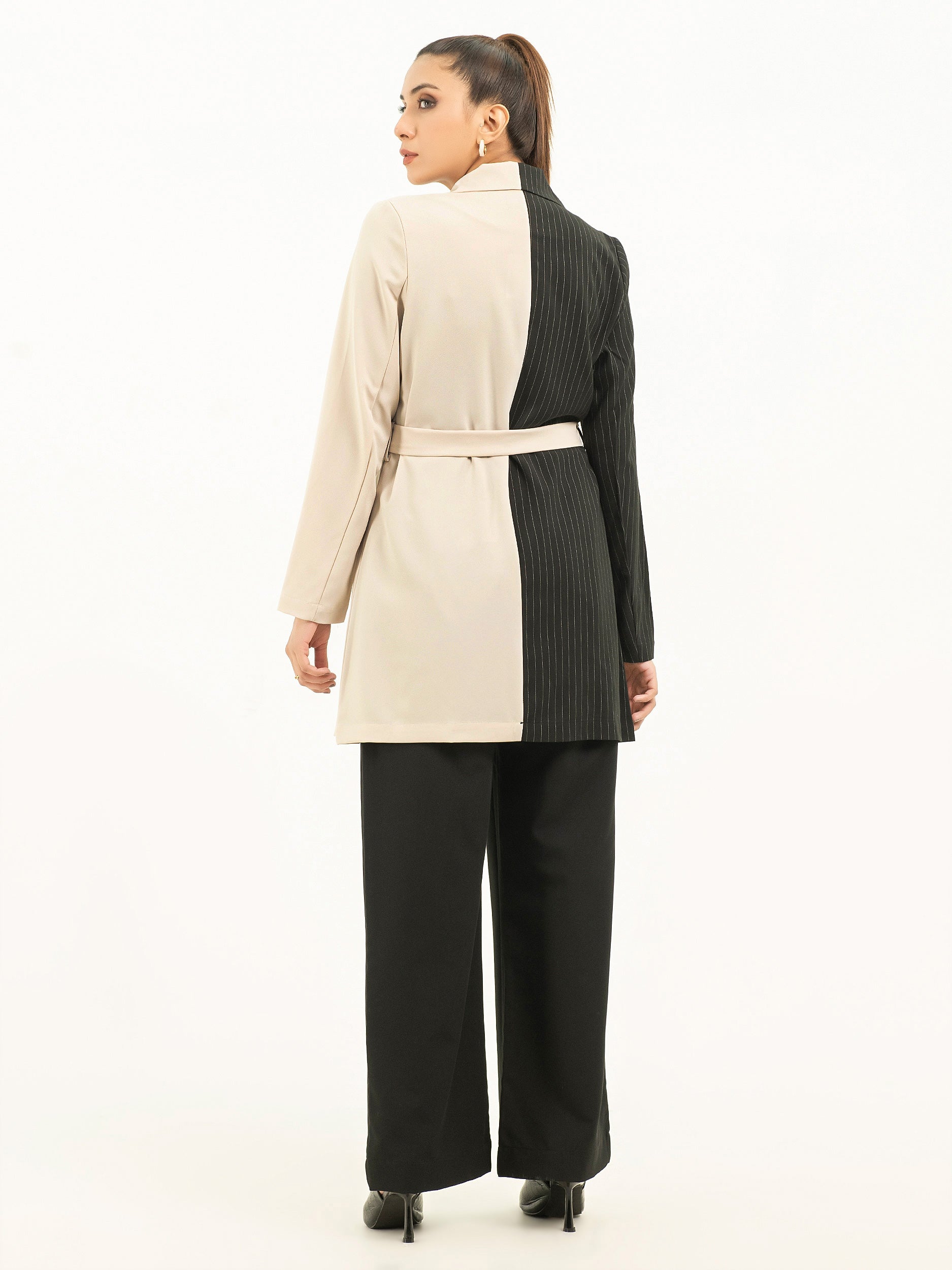 Two Tone Coat – Limelightpk