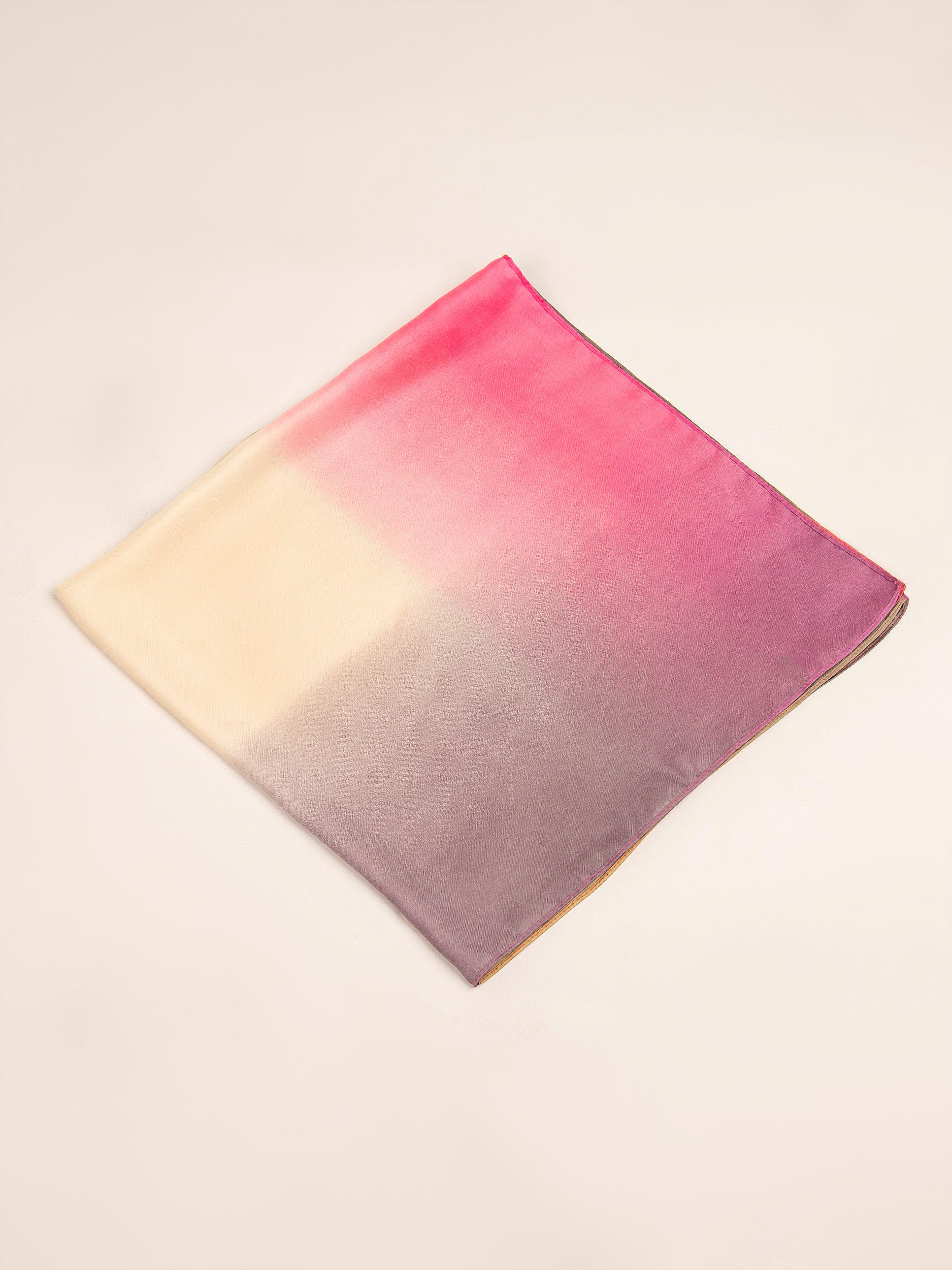 Multi-Tone Silk Mini Scarf – Limelightpk