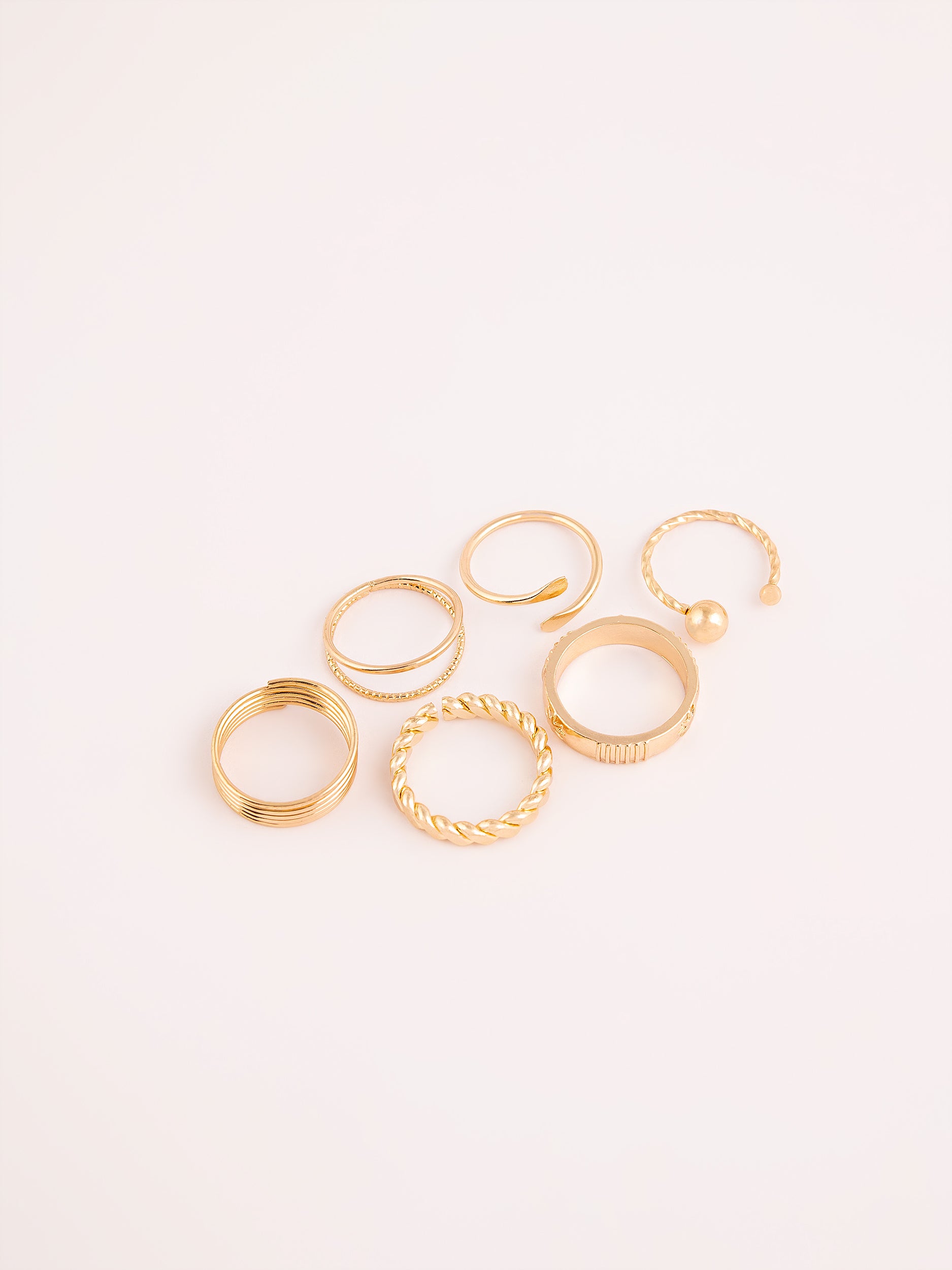 Metallic Ring Set – Limelightpk
