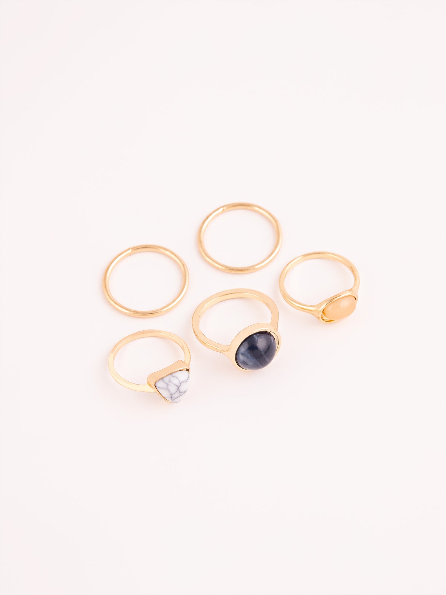 Stone Ring Set – Limelightpk