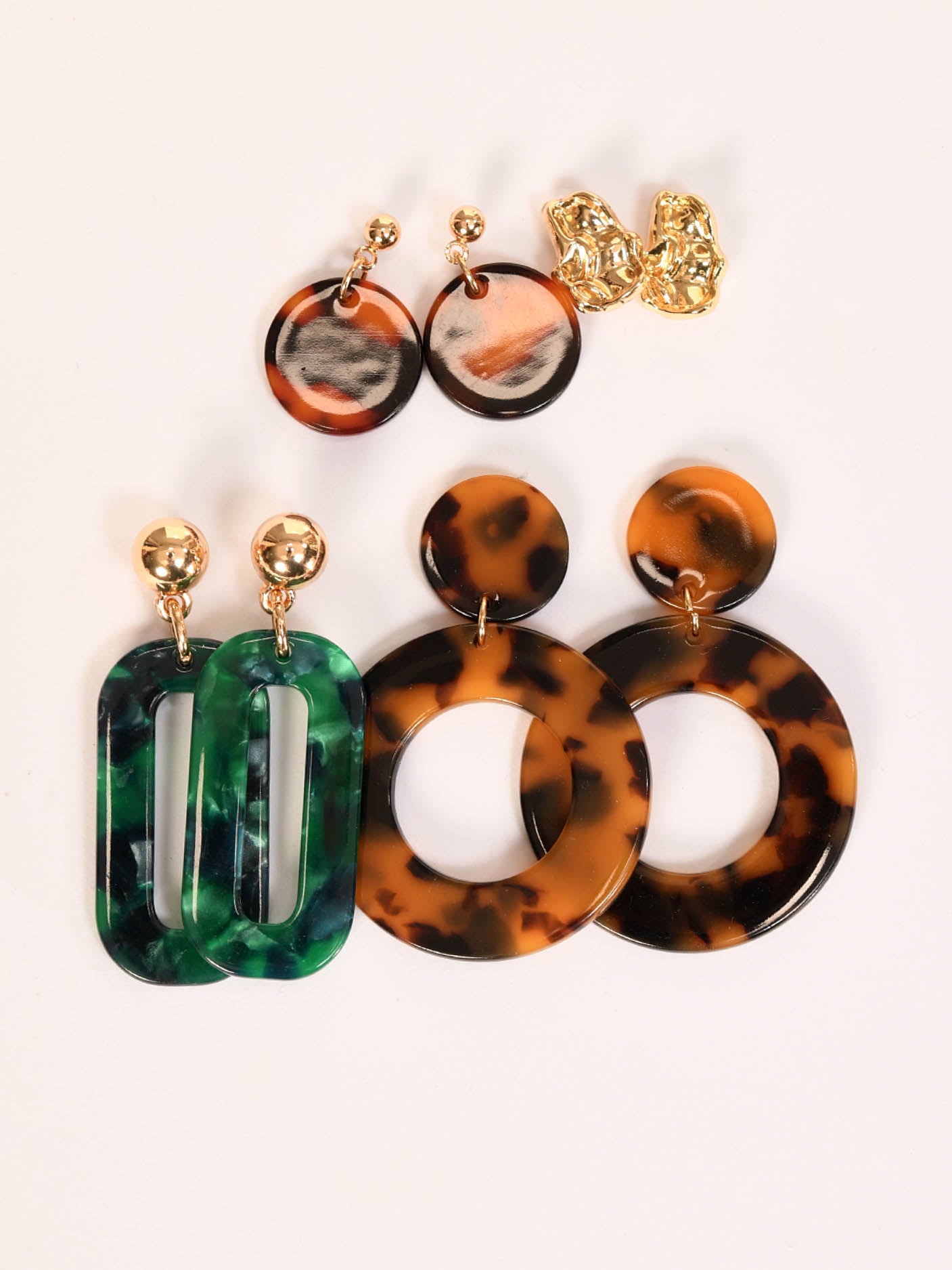 Tortoiseshell Earrings – Limelightpk