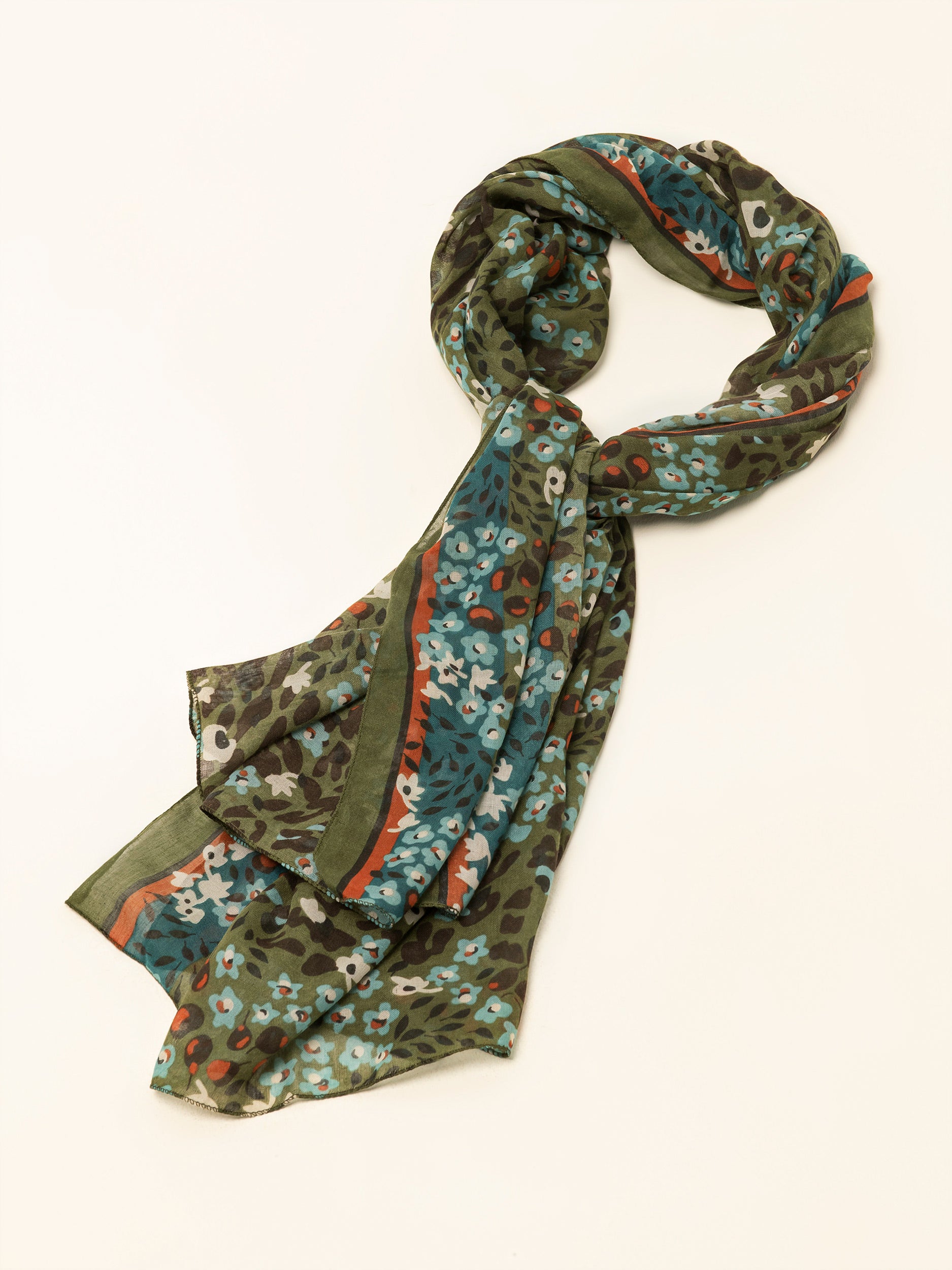 Floral Viscose Scarf – Limelightpk