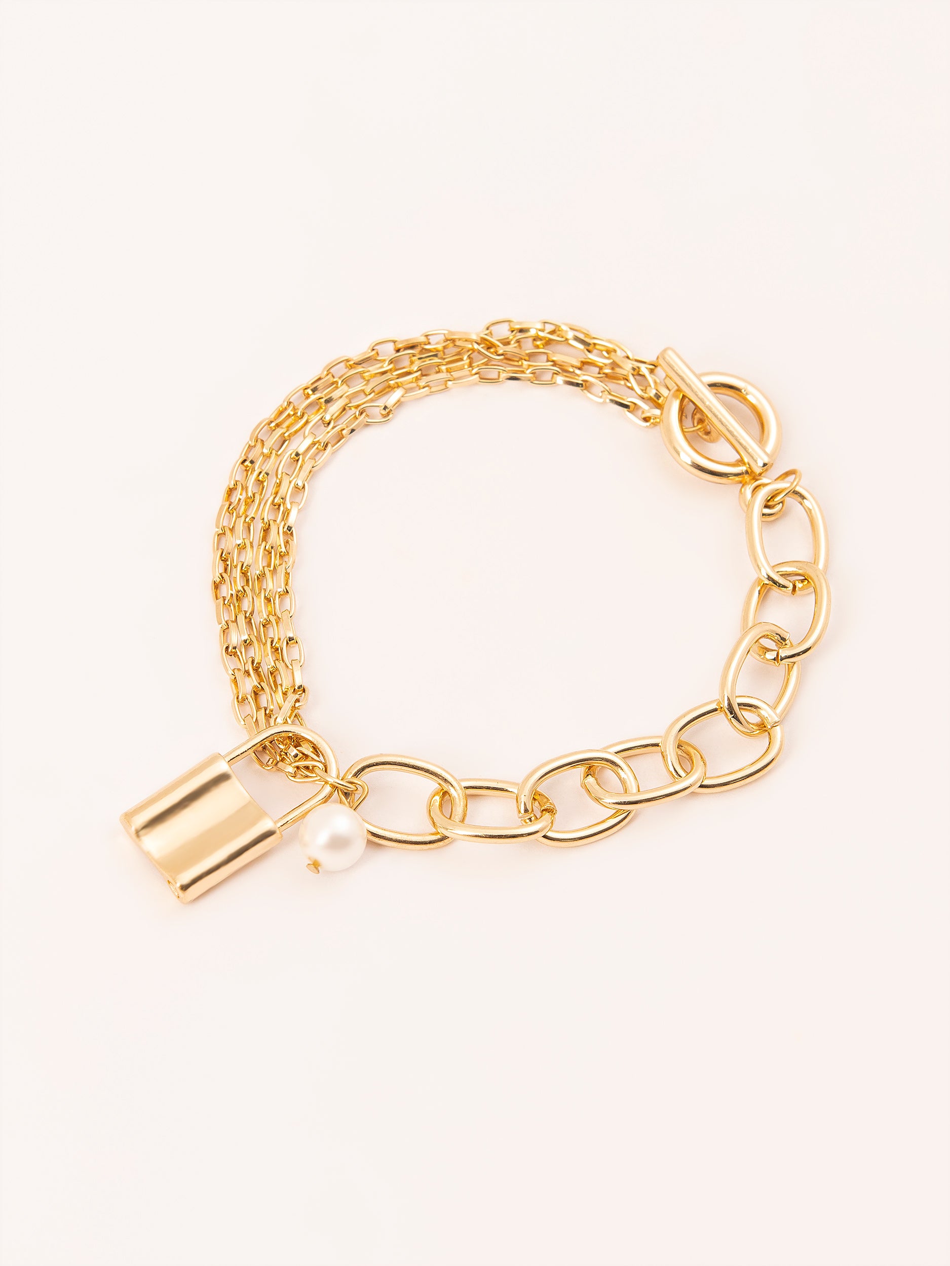 Pearl Lock Bracelet – Limelightpk