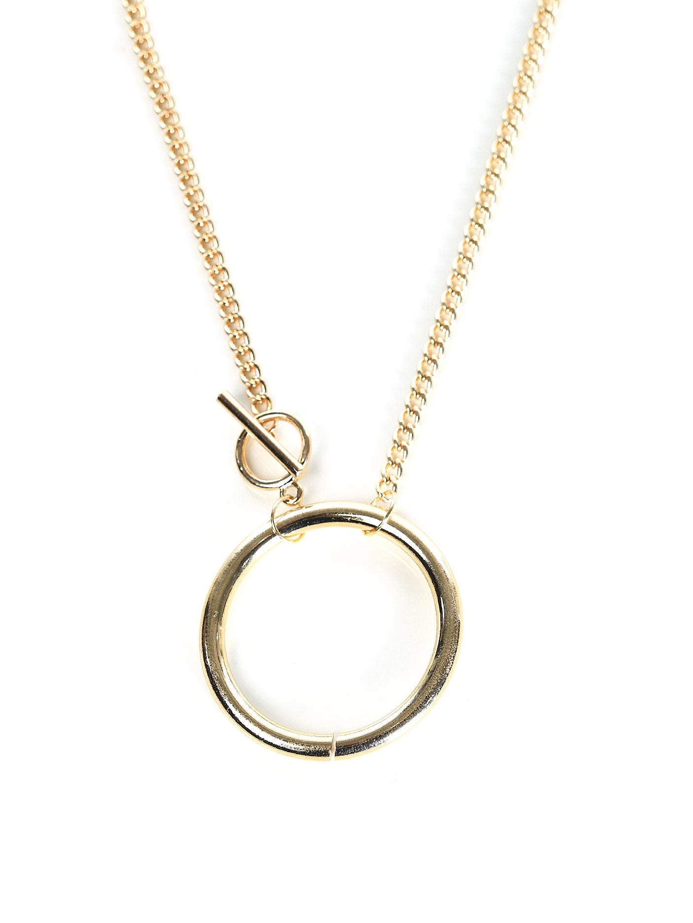 Golden Loop Necklace – Limelightpk